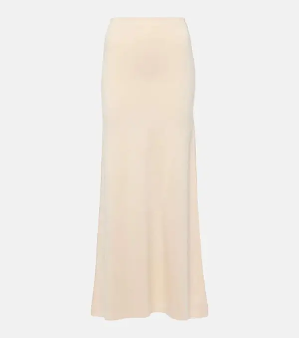 FFORME Robyn Wool And Cotton-blend Maxi Skirt