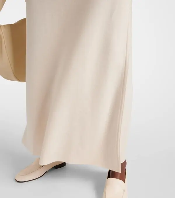 FFORME Robyn Wool And Cotton-blend Maxi Skirt