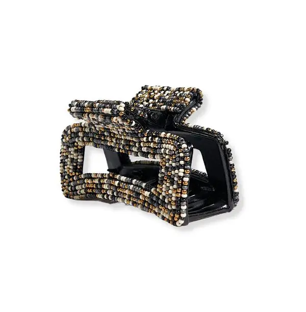 INK+ALLOY Lola Beaded Hair Claw Clip - Muted