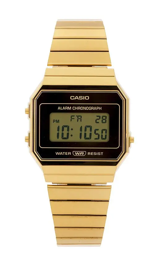 Casio Digital Watch - Gold