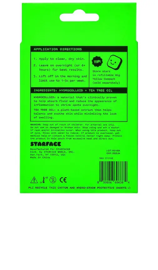STARFACE Hydro-star + Tea Tree Patches