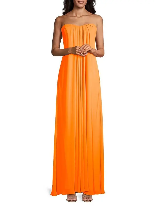 liv foster chiffon maxi dress Chiffon Halter Gown by Liv Foster