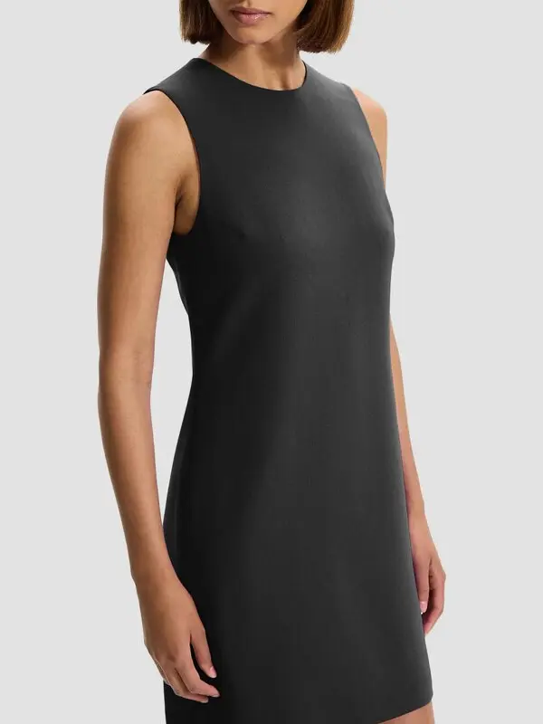 Theory Crepe Shift Minidress