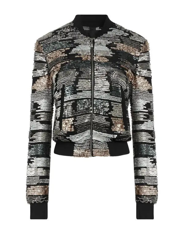 Pinko Embellished Zip-up Sweatshirt
