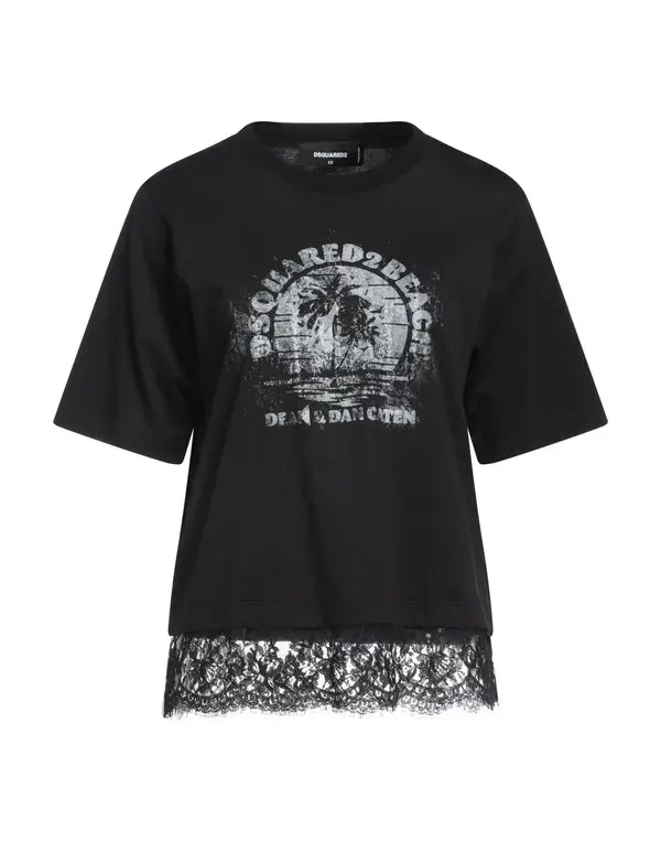 Dsquared2 T-shirt With Lace Detail