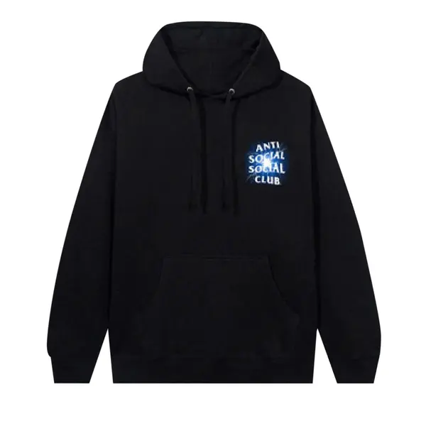 ANTI SOCIAL SOCIAL CLUB Pain Glow In The Dark Hoodie - Black