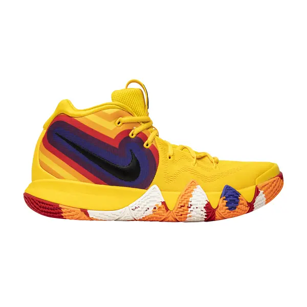 Nike Kyrie '70s' High-Top Sneakers In Yellow Editorialist