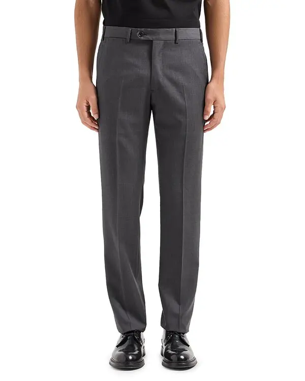 Emporio Armani Essential G Line Straight Leg Trousers - Gray