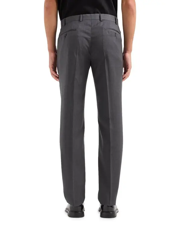 Emporio Armani Essential G Line Straight Leg Trousers - Gray