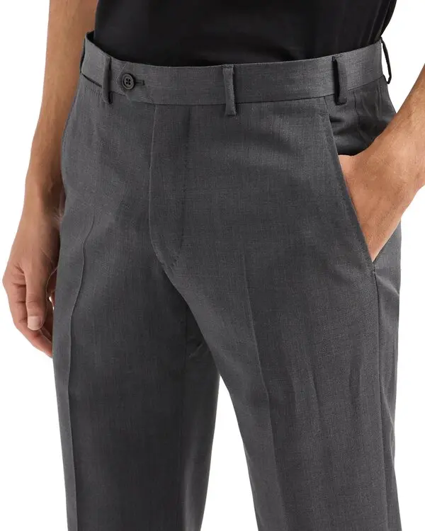 Emporio Armani Essential G Line Straight Leg Trousers - Gray