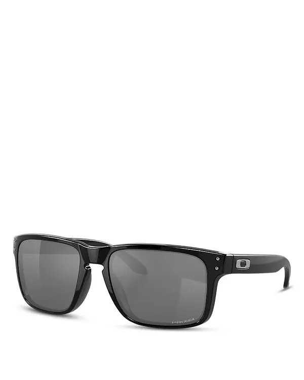 Oakley Holbrook Square Sunglasses - Black/gray Solid