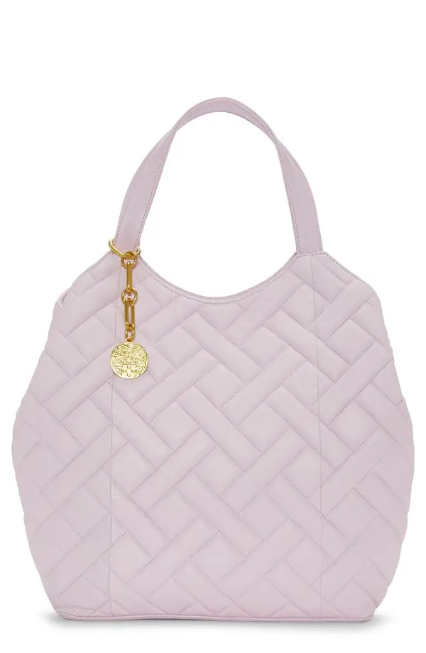 Vince Camuto Kisho Leather Shoulder Bag - Primrose Lambar