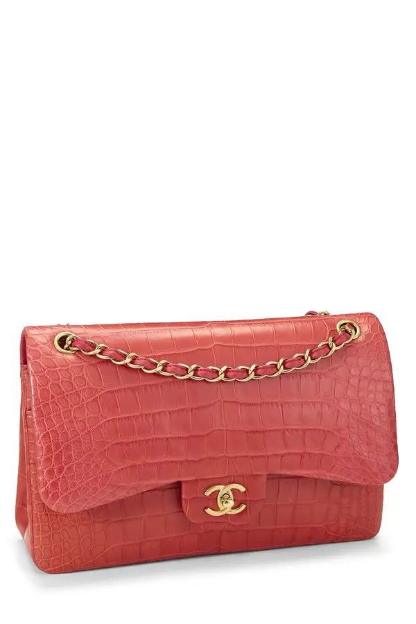 Chanel Alligator Half Flap
