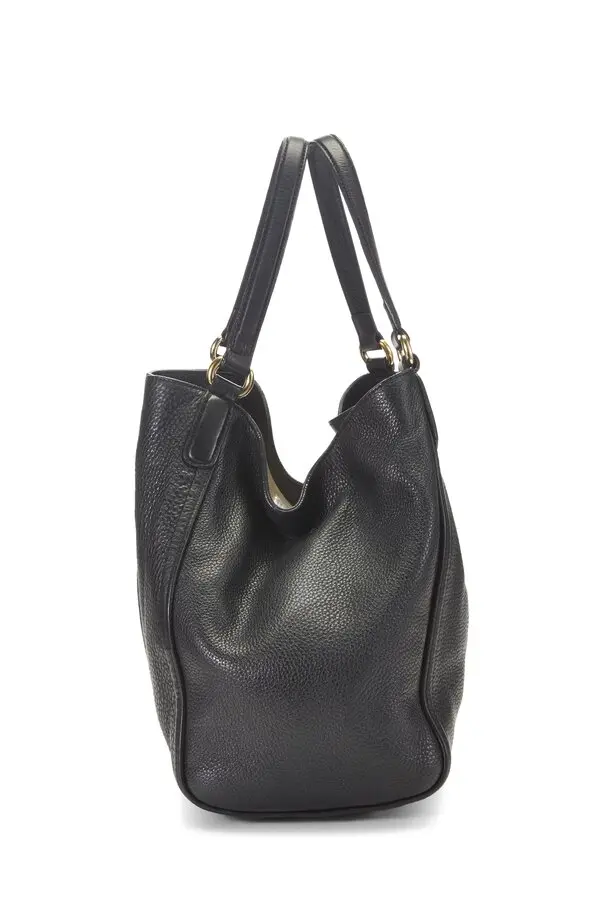 Gucci Soho Leather Shoulder Bag - Black