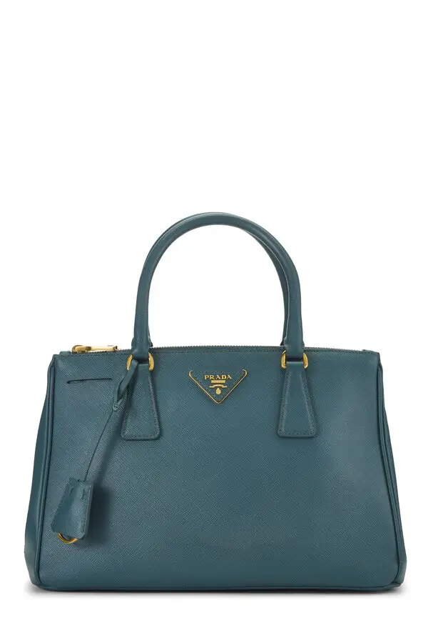Prada Saffiano Executive Tote - Blue