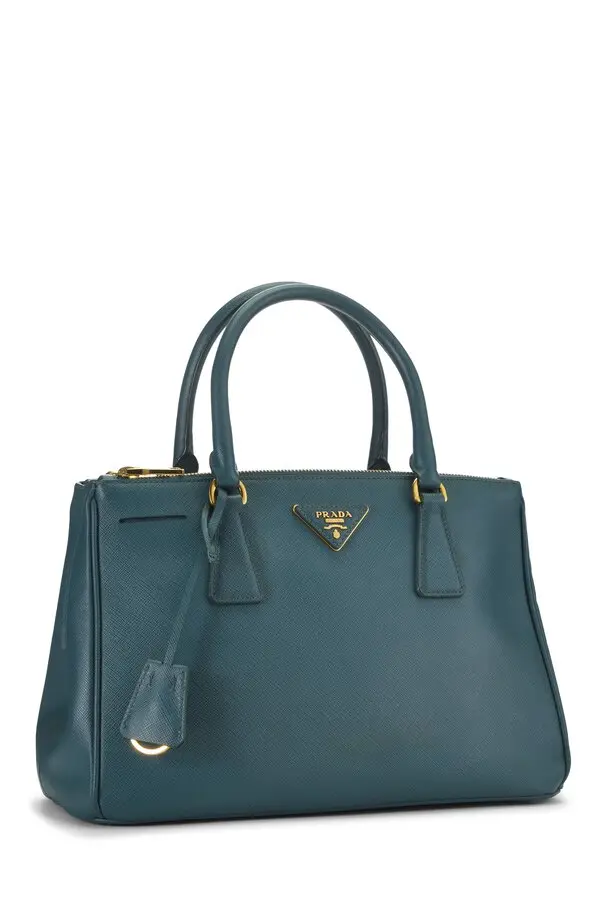 Prada Saffiano Executive Tote - Blue