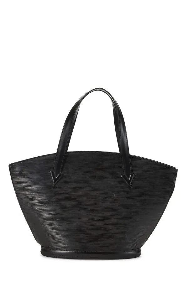LOUIS VUITTON Epi St. Jacques Top Handle Bag - Black