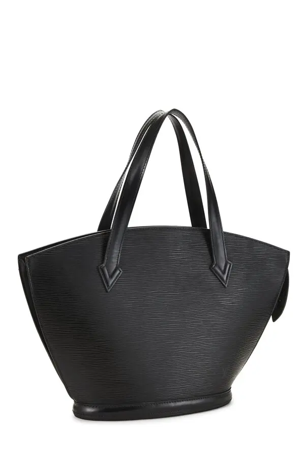 LOUIS VUITTON Epi St. Jacques Top Handle Bag - Black