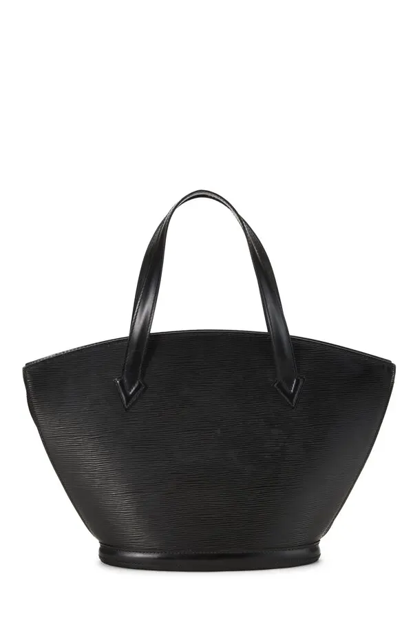 LOUIS VUITTON Epi St. Jacques Top Handle Bag - Black
