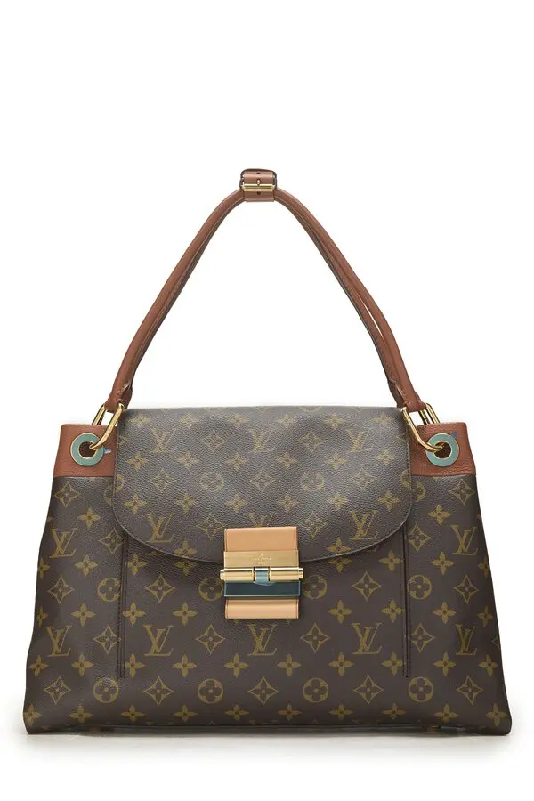 LOUIS VUITTON Monogram Canvas Olympe - Brown