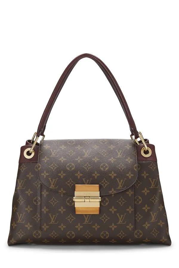 LOUIS VUITTON Monogram Canvas Olympe - Purple