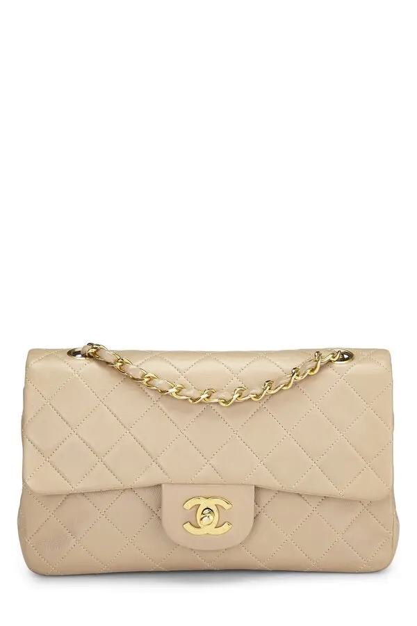 Chanel Lambskin Classic Double Flap Small