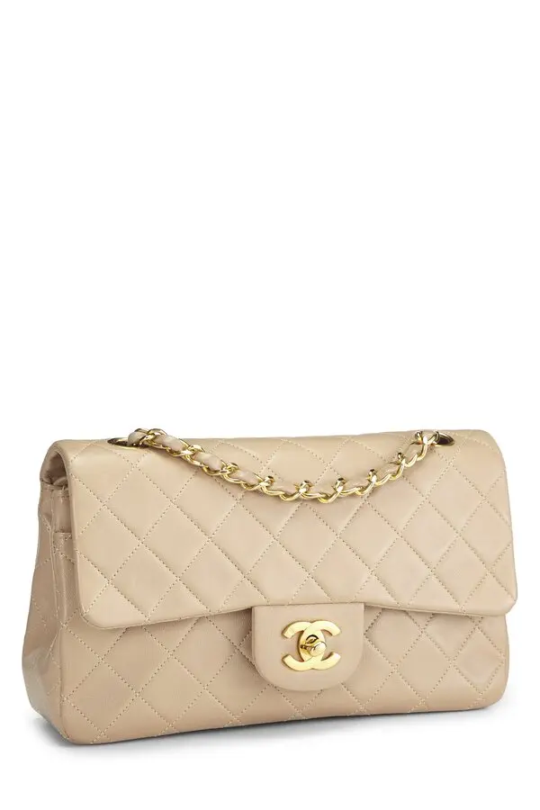 Chanel Lambskin Classic Double Flap Small
