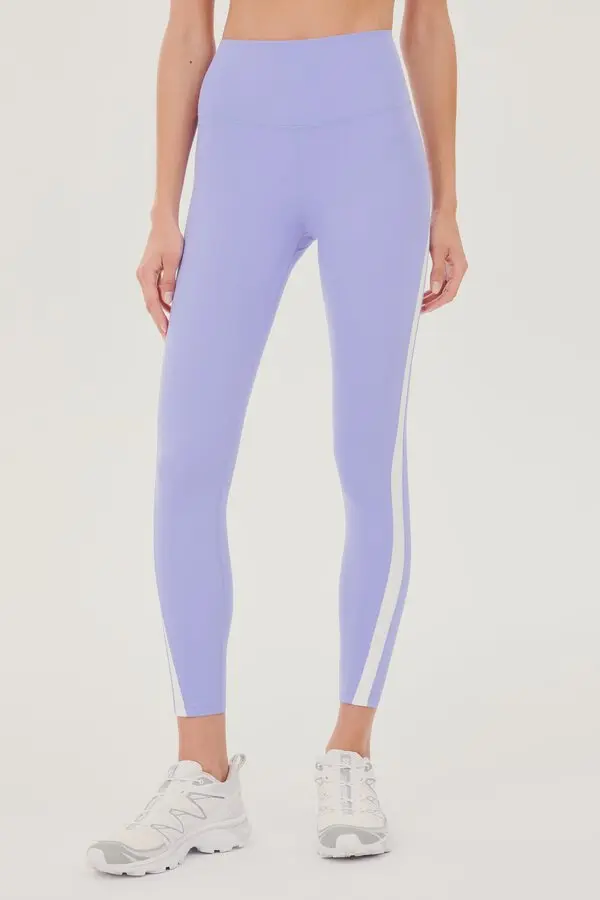 Splits59 Miles High Waist Rigor 7/8 - Purple Haze/white