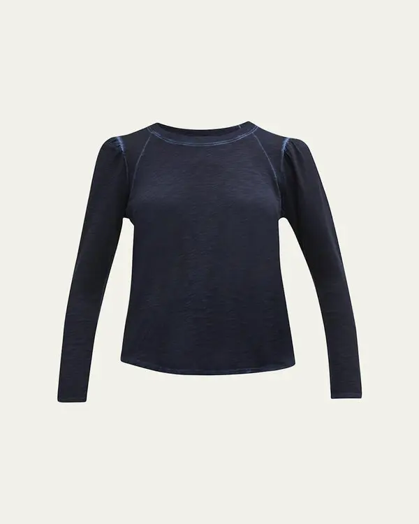 Veronica Beard Mason Long Sleeve Tee