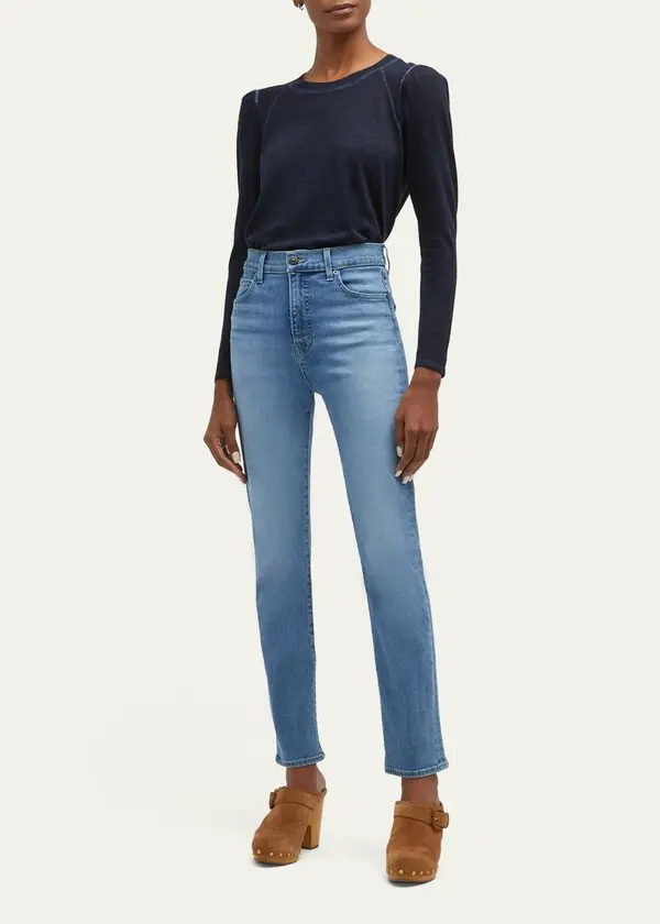 Veronica Beard Mason Long Sleeve Tee