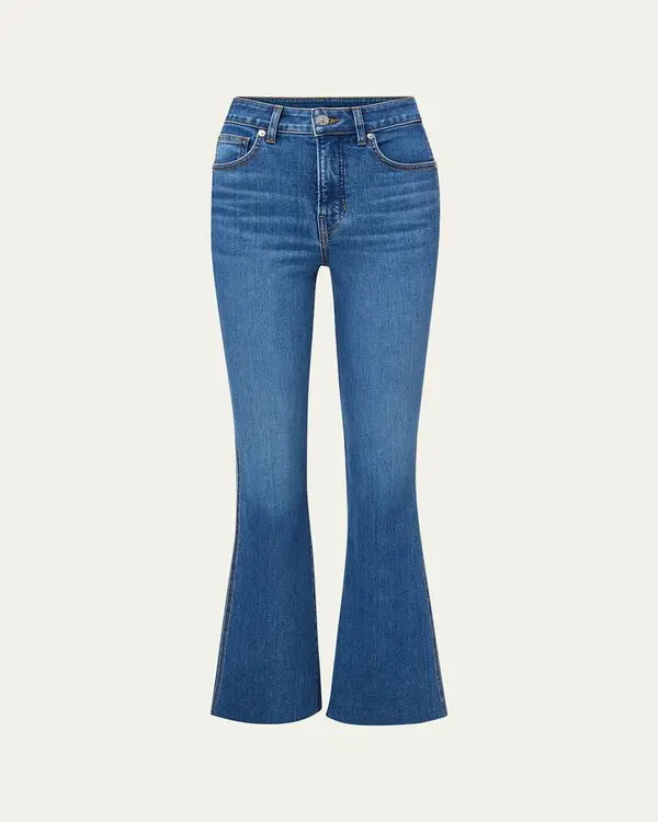 Veronica Beard Carson Flare Jeans - Serendipity