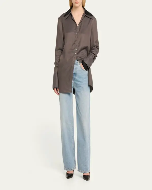 INTERIOR The Remy Wide Leg Jeans