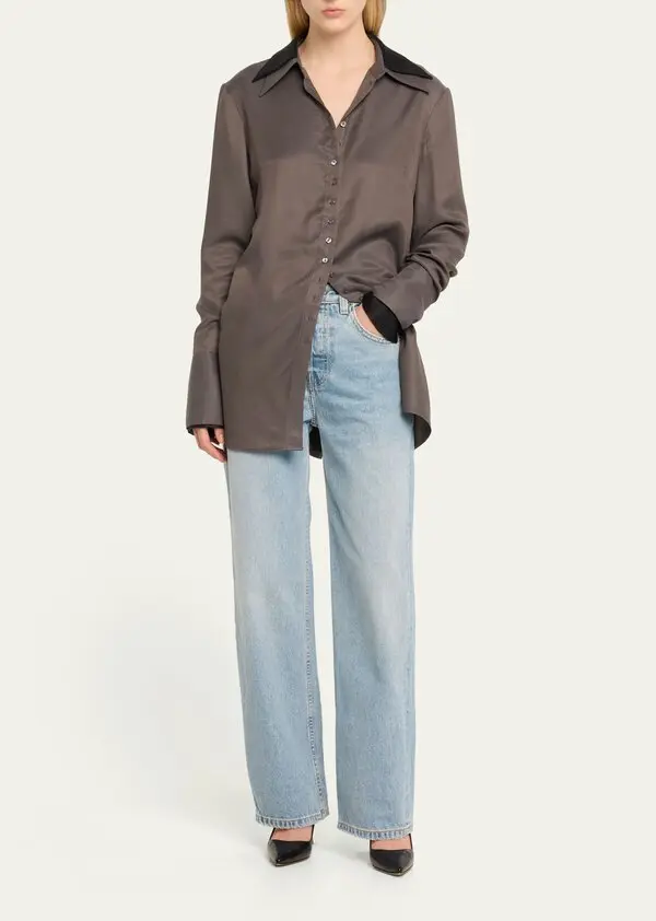 INTERIOR The Remy Wide Leg Jeans