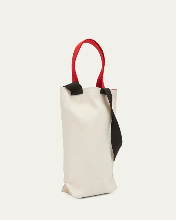 Plan C Mini Pili And Bianca Bucket Bag - Calico