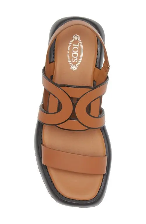 TOD'S Kate Chain Detail Sandal