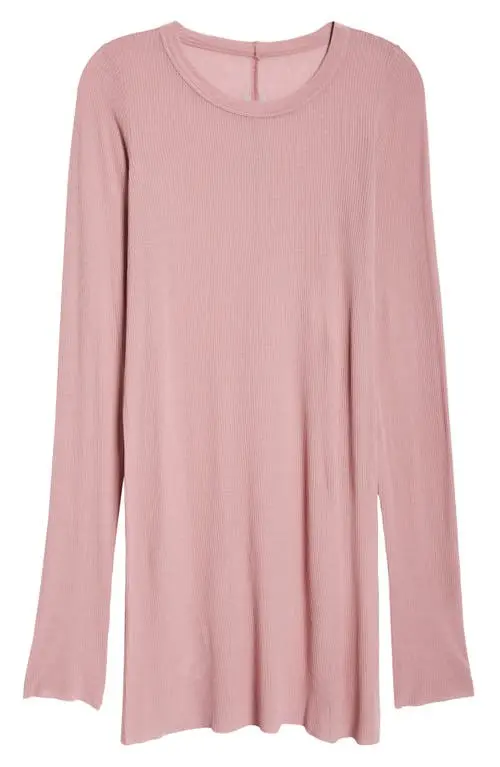 Rick Owens Forever Rib Jersey T-shirt - Dusty Pink