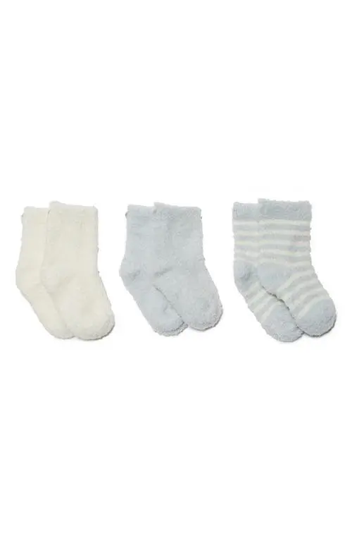 Barefoot Dreams 3-pack Socks - Blue