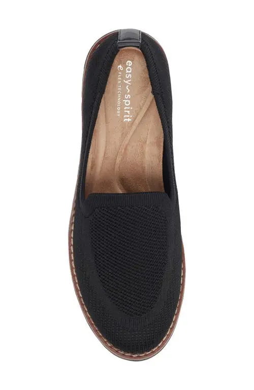 Easy Spirit Valina Knit Slip-on Shoe - Black/black
