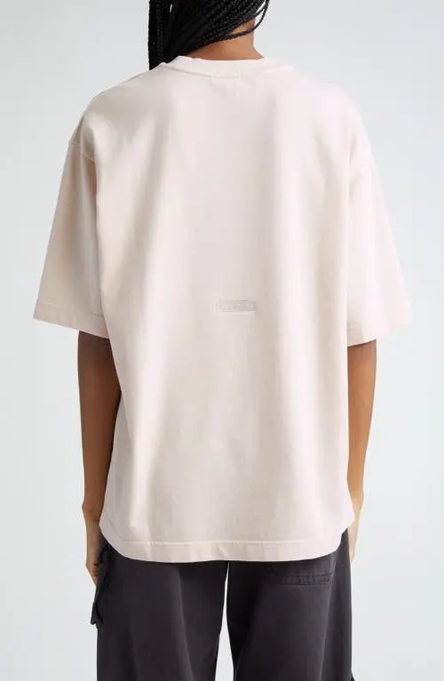 Acne Studios Extorr Logo T-shirt - Soft Pink