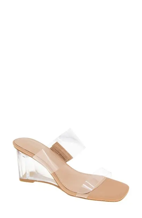 Bcbgmaxazria Lorie Wedge Slide Sandal