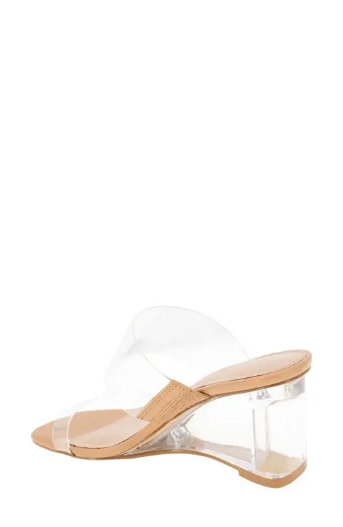 Bcbgmaxazria Lorie Wedge Slide Sandal