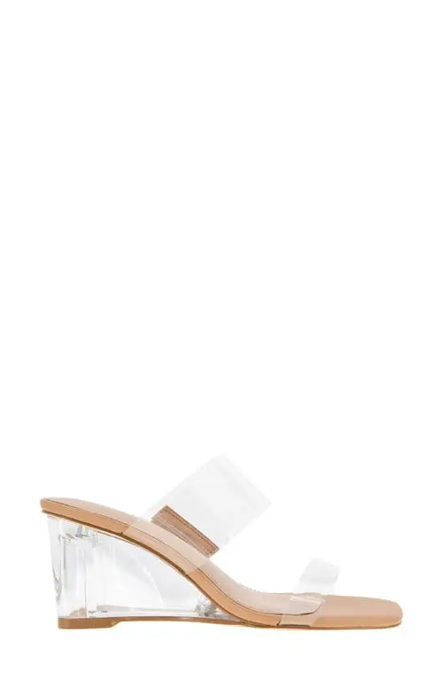 Bcbgmaxazria Lorie Wedge Slide Sandal