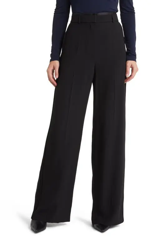 BOSS Timoa Pleated Wide Leg Trousers