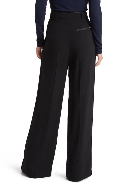 BOSS Timoa Pleated Wide Leg Trousers