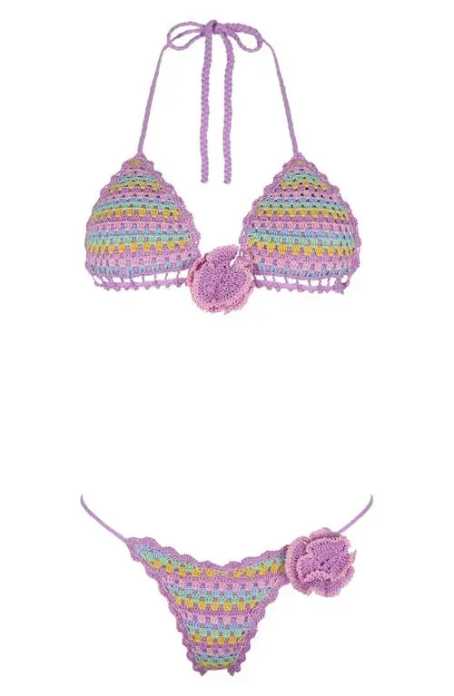 CAPITTANA Beatriz Crochet Bikini Top