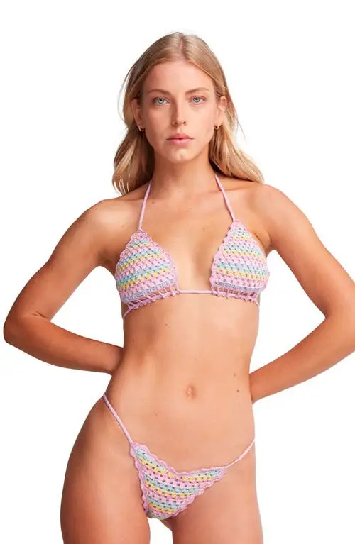 CAPITTANA Beatriz Crochet Bikini Top