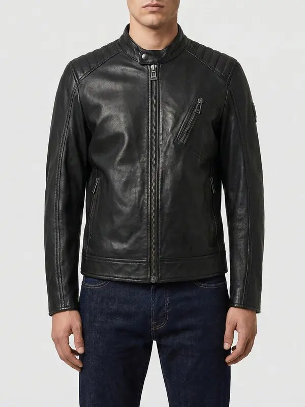 Belstaff Leather Jacket - Black