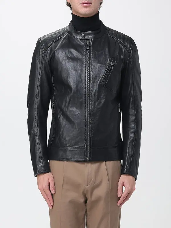 Belstaff Leather Jacket - Black