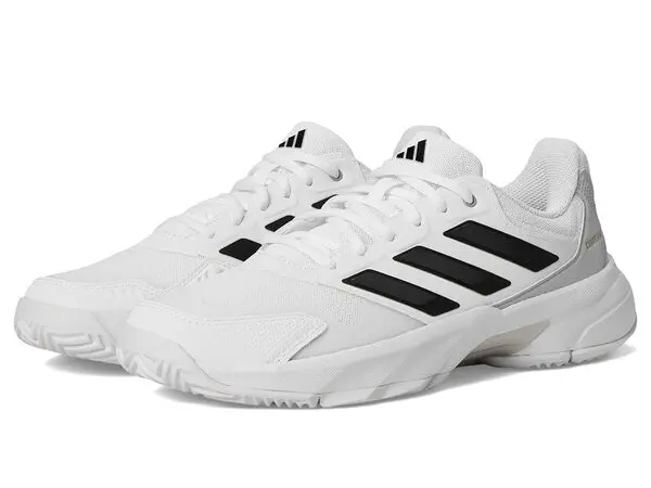 Adidas Courtjam Control 3 Tennis Shoes - White