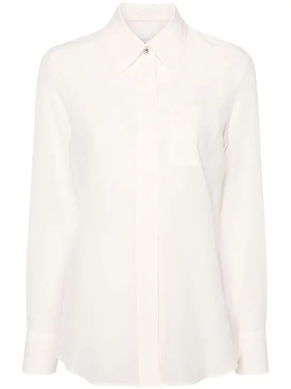 LANVIN Silk Crepe De Chine Shirt